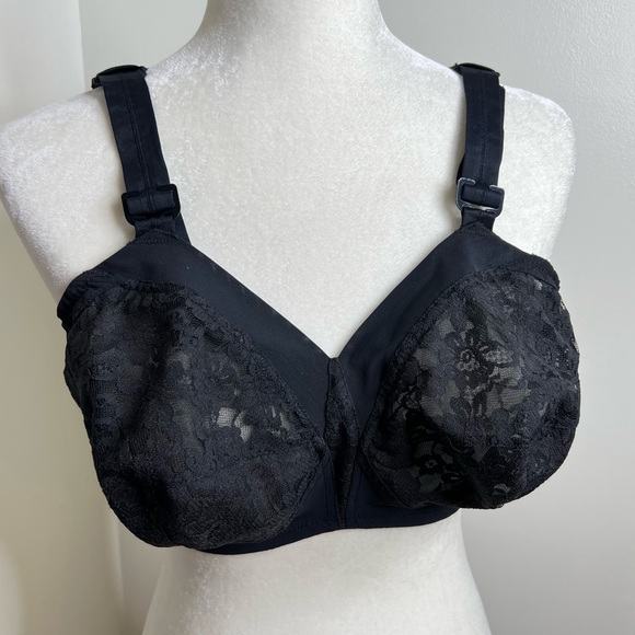Exquisite Form | Intimates & Sleepwear | Vintage 8s Sheer Black Lace ...